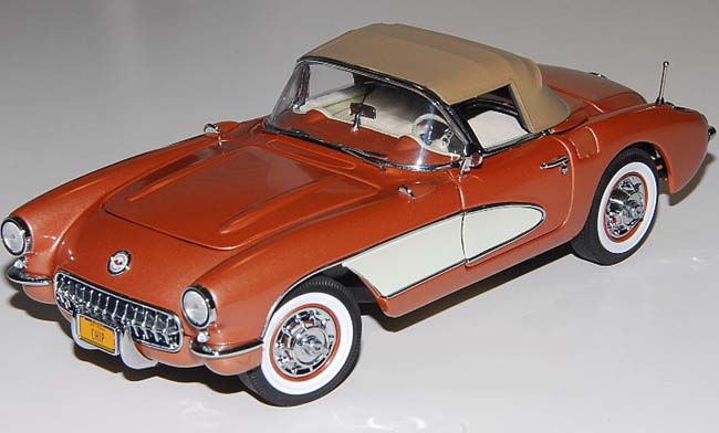 PhillyMint - Danbury Mint 1957 Corvette Convertible Chip Miller 1:24th ... PhillyMint - Danbury Mint 1957 Corvette Convertible Chip Miller 1:24th ...